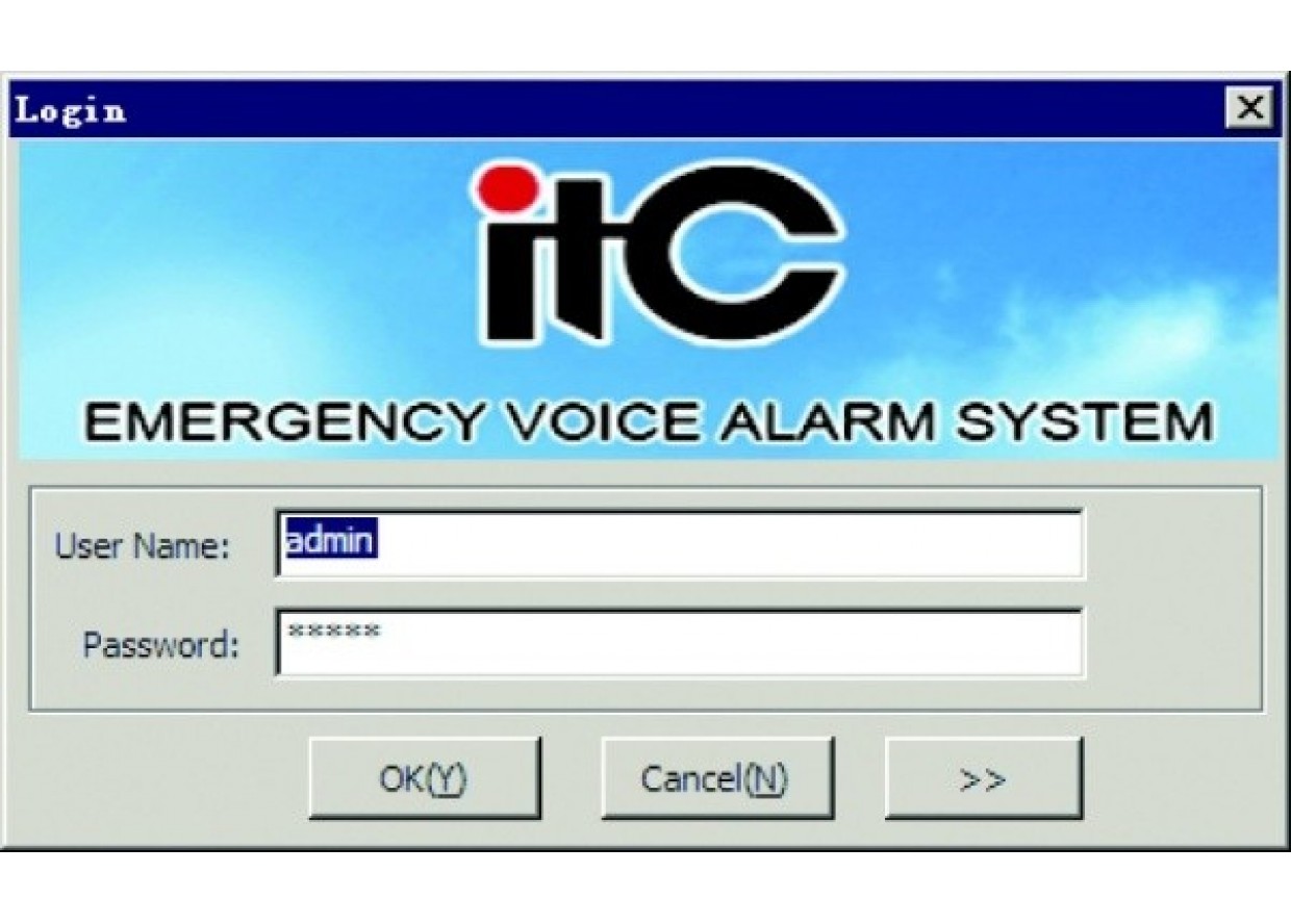 ITC-EVAC System Software VA-6000ST